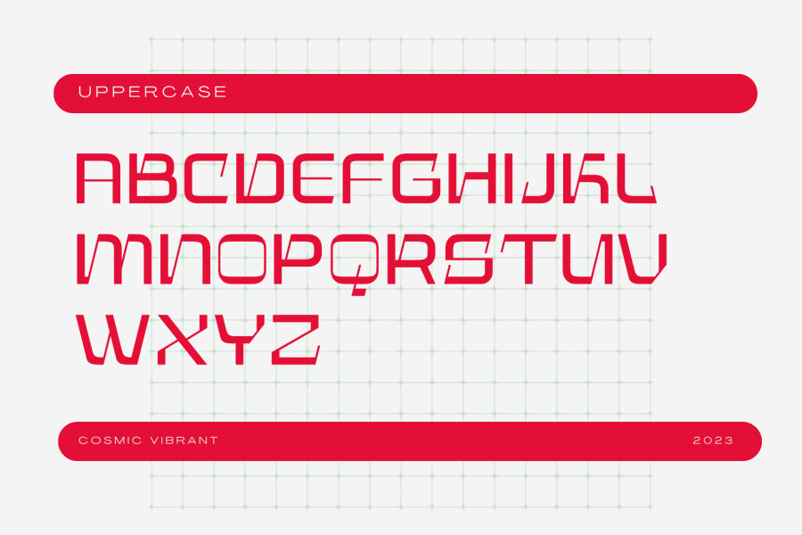 Cosmic Vibrant Font · 1001 Fonts