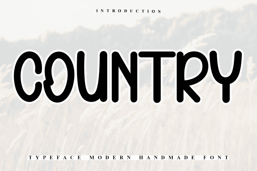Country Font · 1001 Fonts