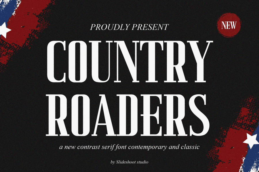 Country Roaders Font · 1001 Fonts