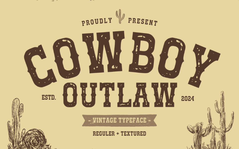 1 Free Classic Western Font · 1001 Fonts