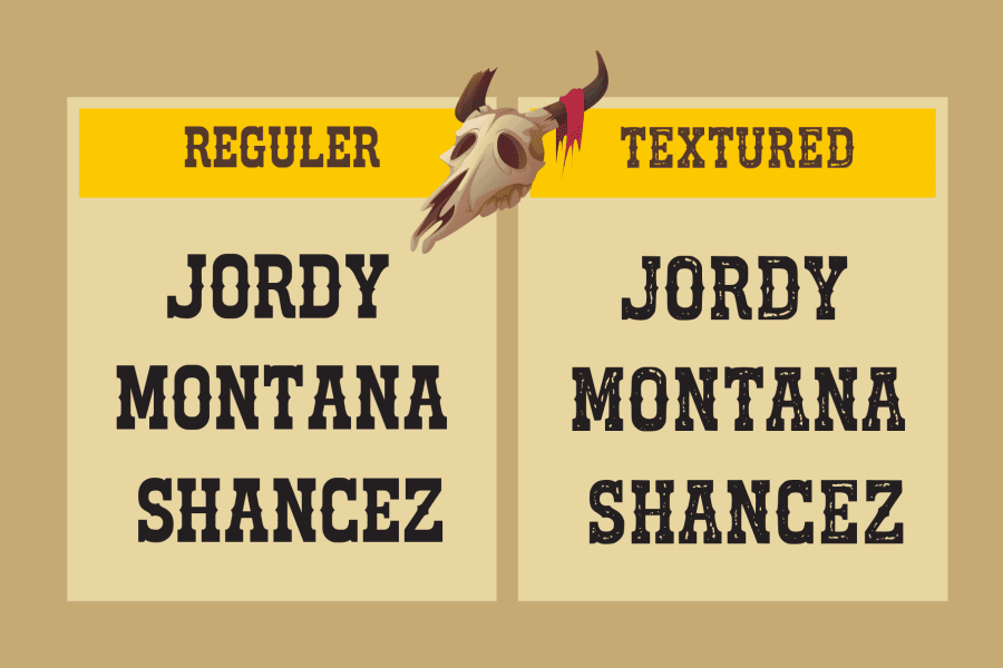 Cowboy Outlaw Font Family · 1001 Fonts