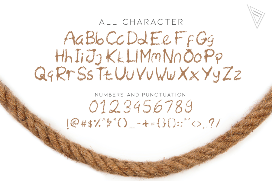 1 Free Poster, Rope, Cowboy Font · 1001 Fonts