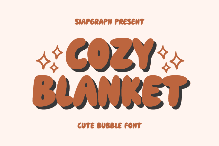 Cozy Blanket Font · 1001 Fonts