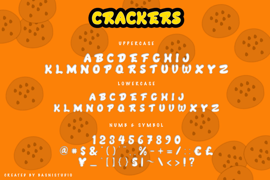 Crackers Font · 1001 Fonts