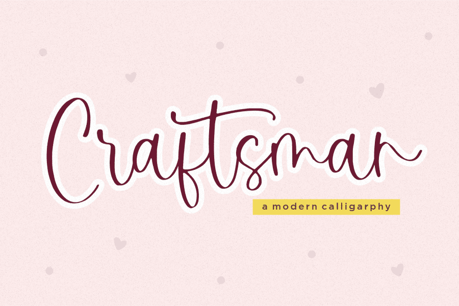 Craftsman Font · 1001 Fonts