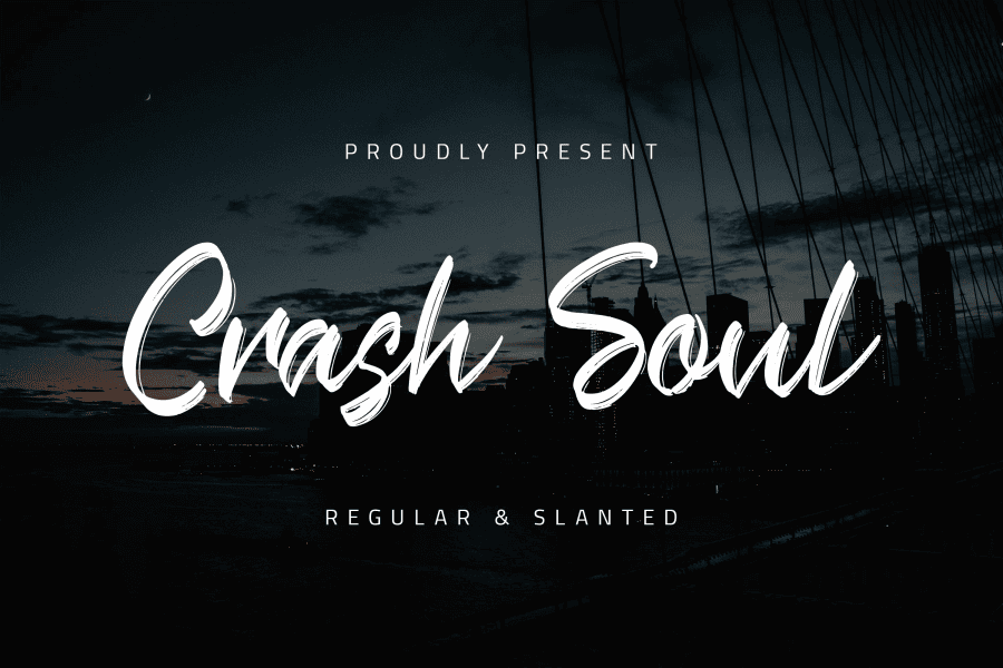 Crash Soul Font Family · 1001 Fonts