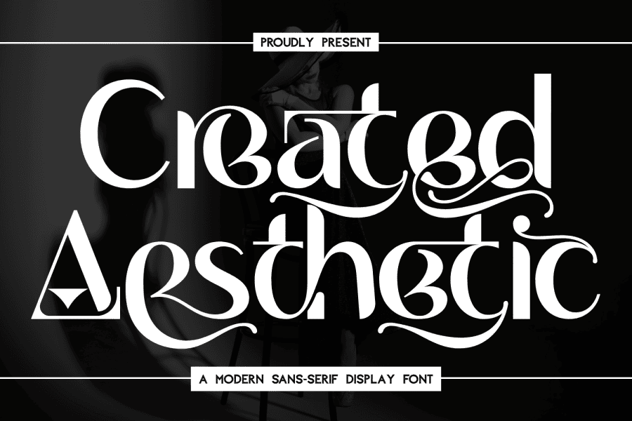 Created Aesthetic Demo Font · 1001 Fonts