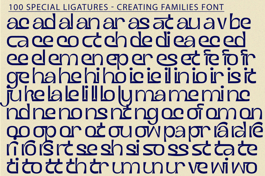 Creating Families Demo Font · 1001 Fonts