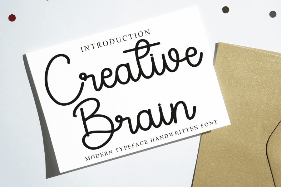 Creative Brain Font · 1001 Fonts