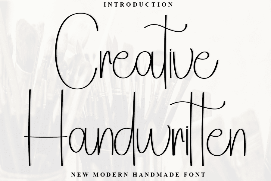 Creative Handwritten Font · 1001 Fonts