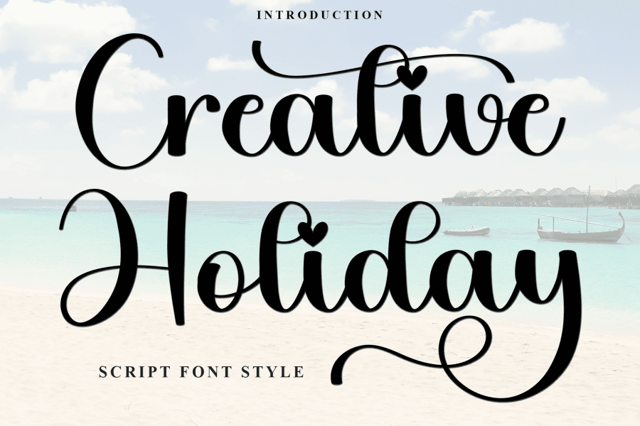 Creative Holiday Font · 1001 Fonts