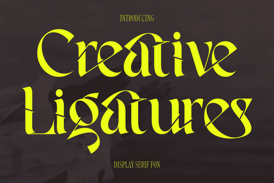 Creative Ligatures Demo Font · 1001 Fonts