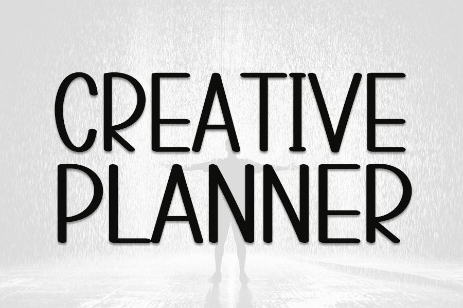 CREATIVE PLANNER Font · 1001 Fonts