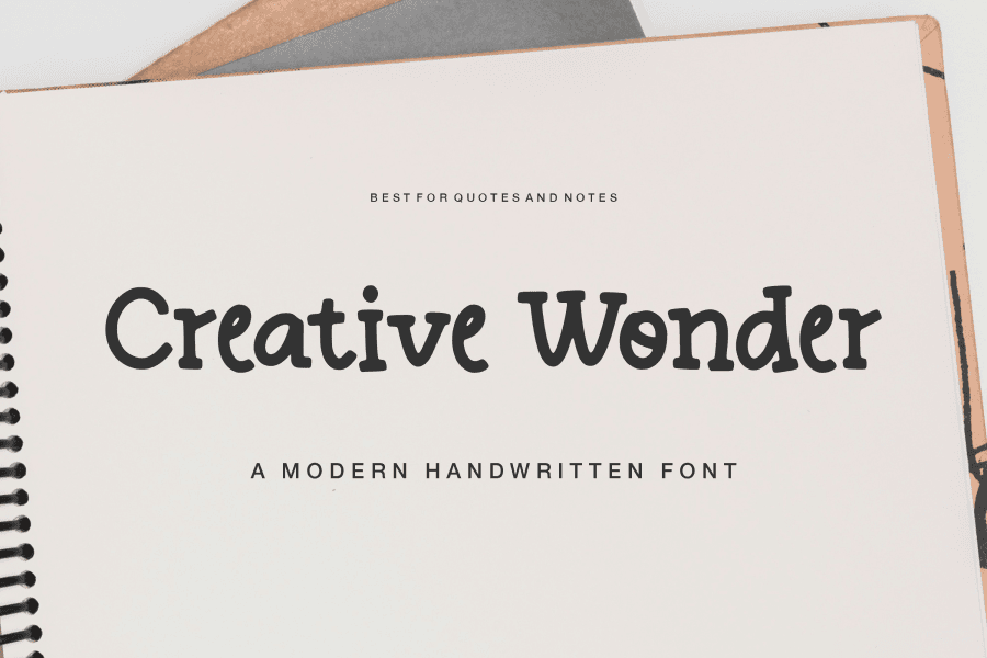 Creative Wonder Font · 1001 Fonts