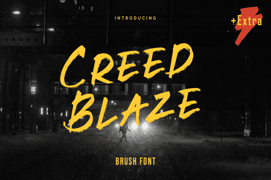 Creed Blaze Font · 1001 Fonts