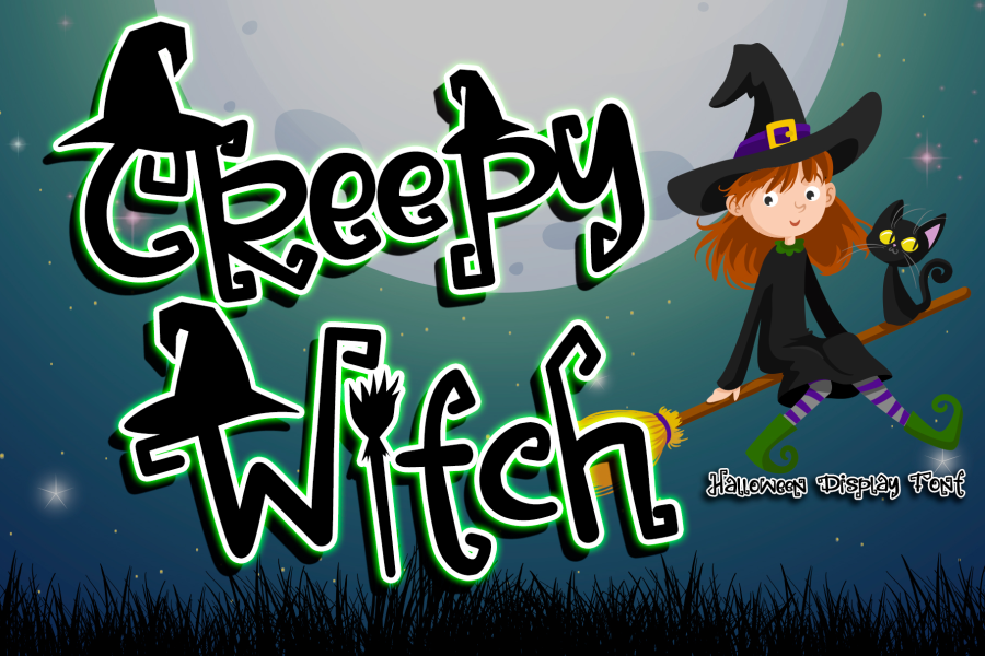 Creepy Witch-Personal Use Font · 1001 Fonts