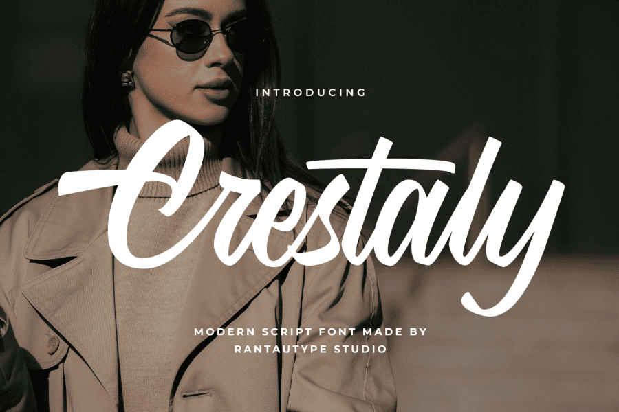 Crestaly Font · 1001 Fonts