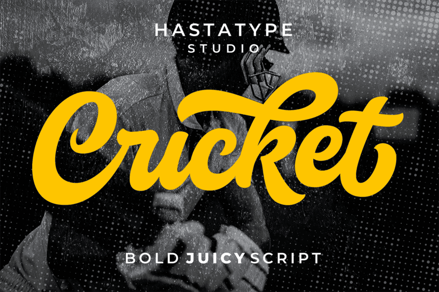 Cricket Font · 1001 Fonts