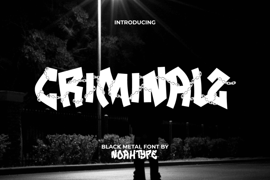CriminalzDemo Font · 1001 Fonts