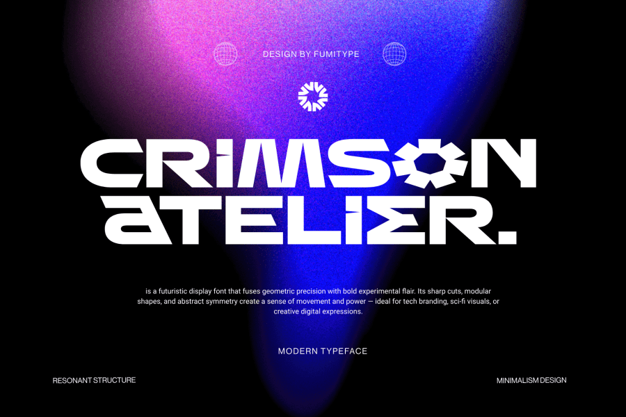 Crimson Atelier Font · 1001 Fonts