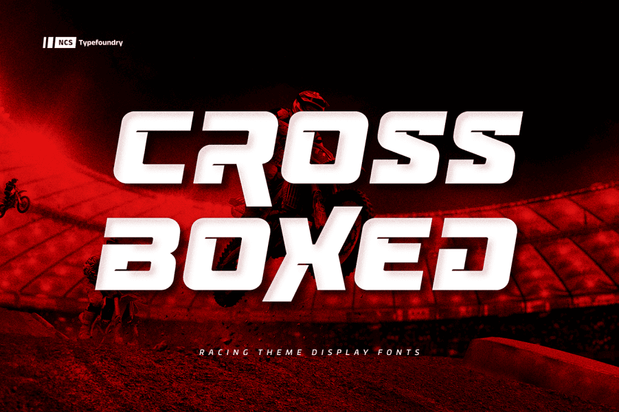 Cross Boxed Font · 1001 Fonts
