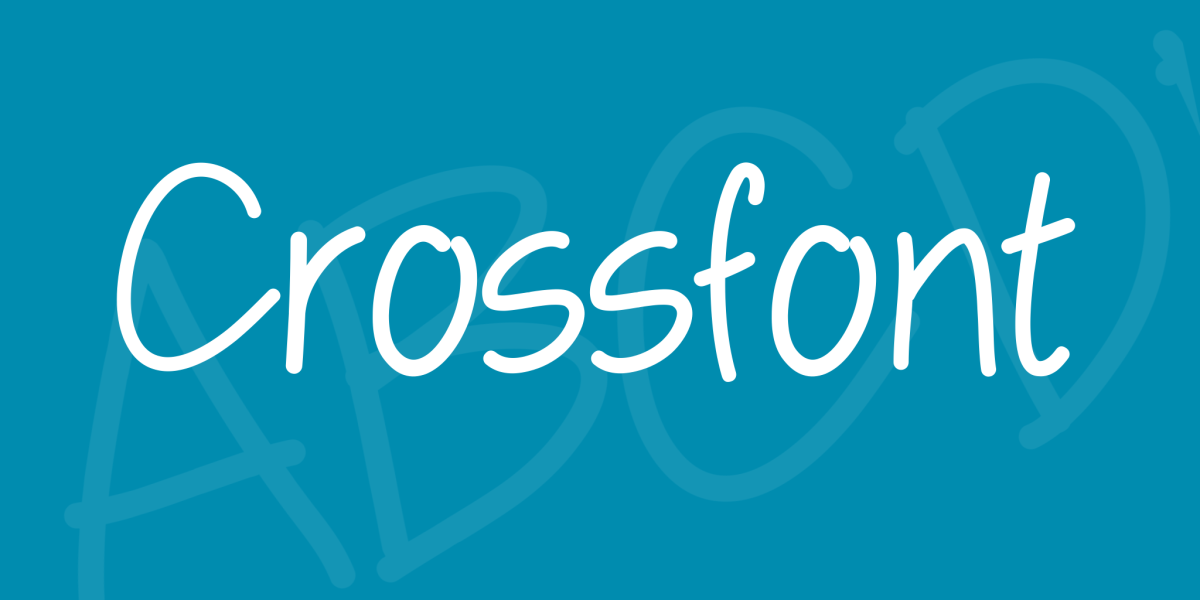 Crossfont Font · 1001 Fonts