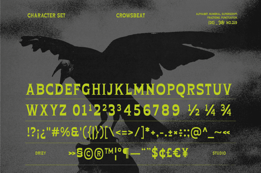 Crowsbeat Demo Font · 1001 Fonts