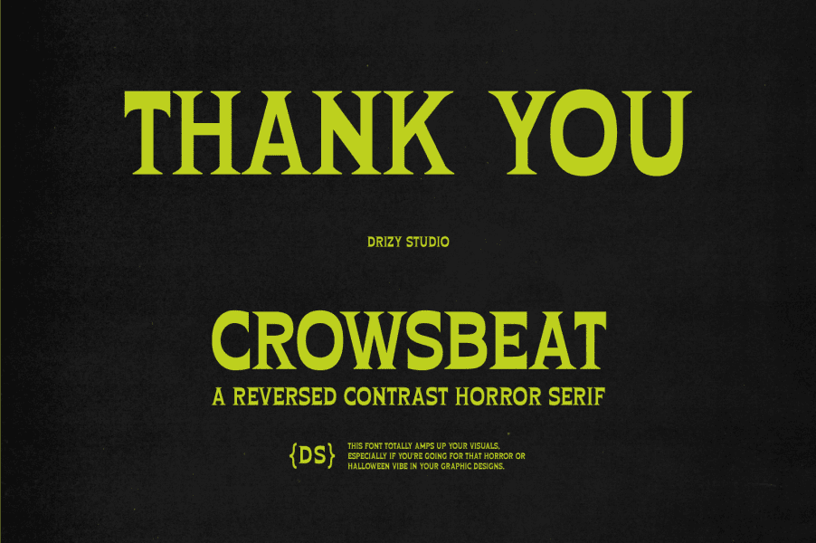 Crowsbeat Demo Font · 1001 Fonts