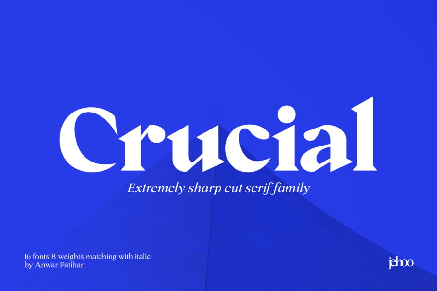 Crucial Font Family · 1001 Fonts