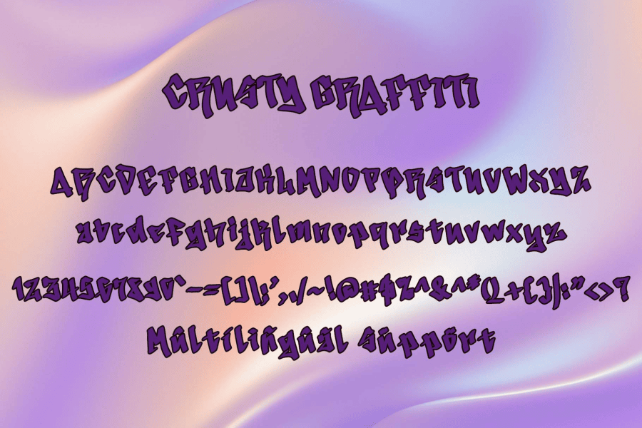 Crusty Graffiti Demo Font · 1001 Fonts