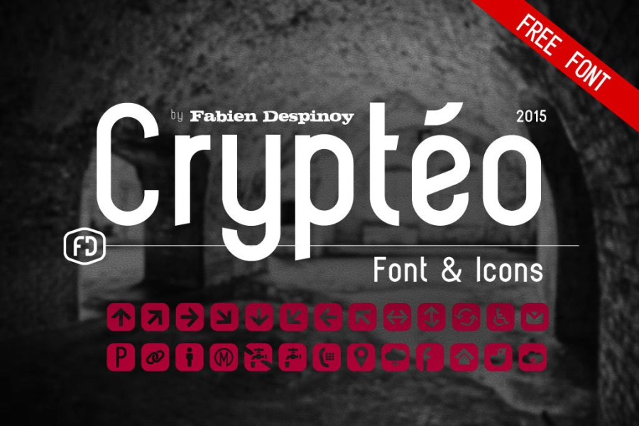 crypteo Font · 1001 Fonts