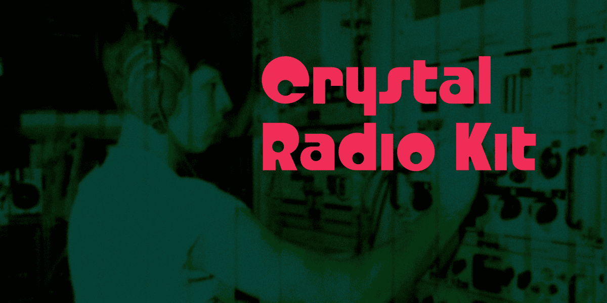 Crystal Radio Kit Font · 1001 Fonts