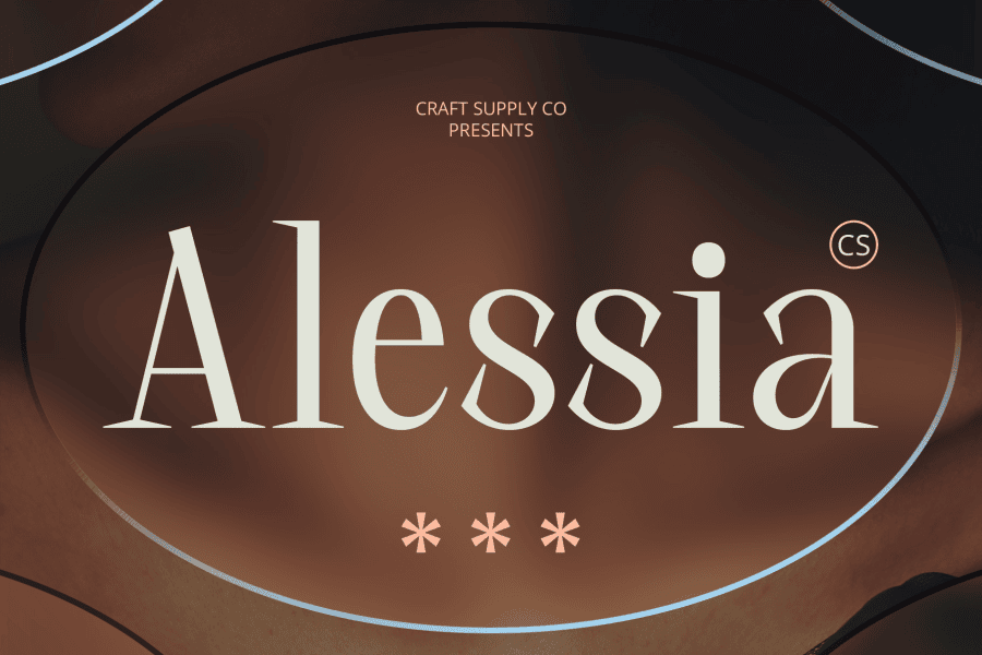 CS Alessia Demo Font · 1001 Fonts