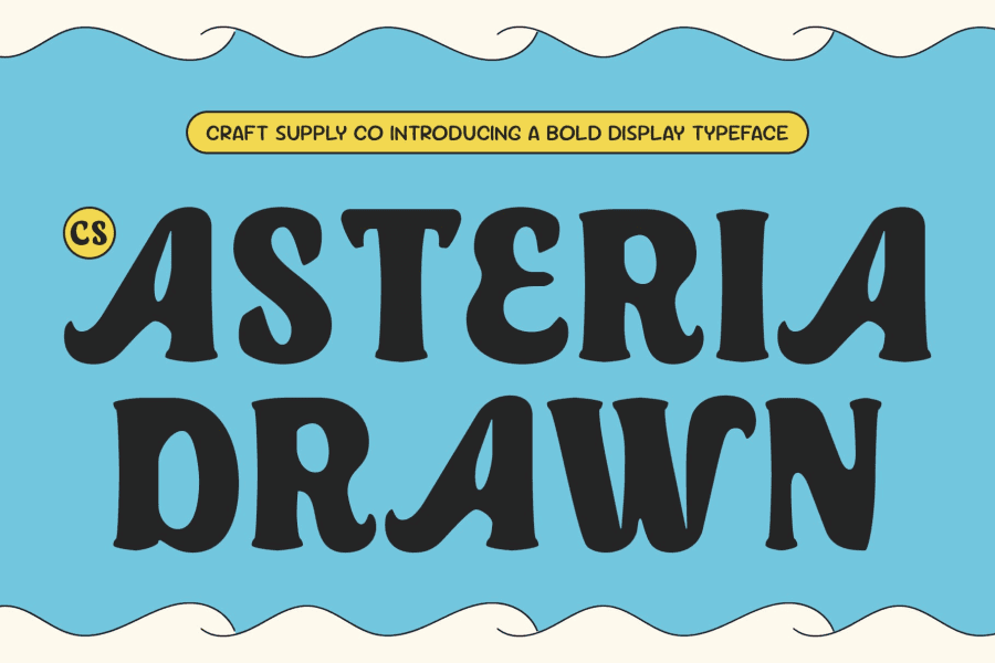 CS Asteria Drawn Demo Font · 1001 Fonts