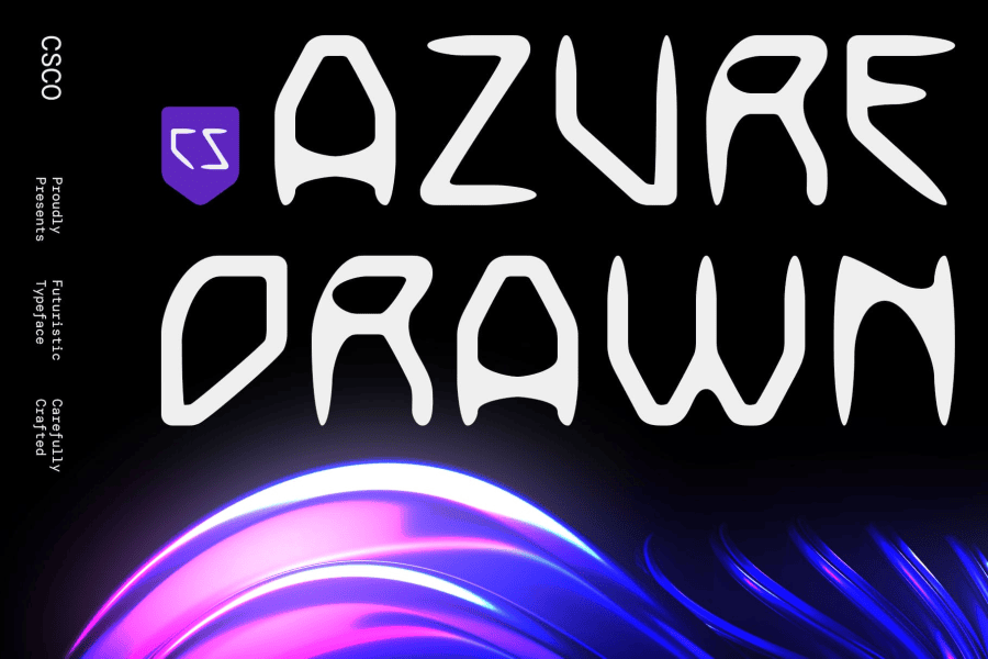 CS Azure Drawn Demo Font · 1001 Fonts