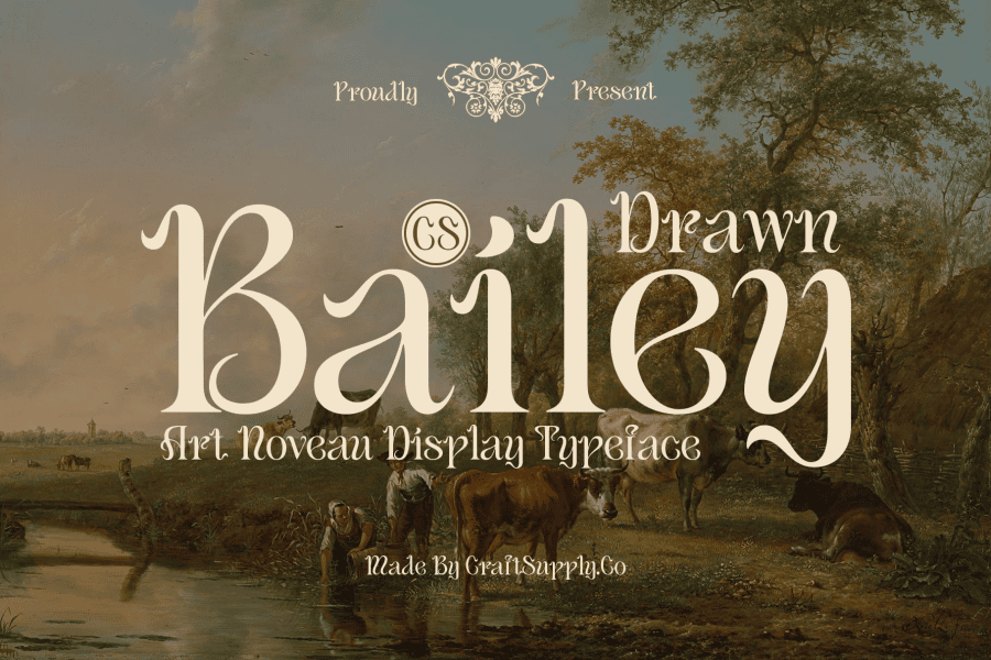 CS Bailey Drawn Demo Font · 1001 Fonts