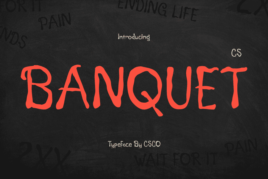 CS Banquet Demo Font · 1001 Fonts
