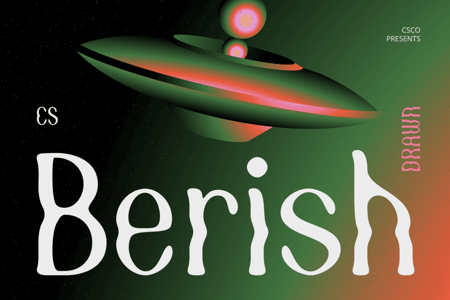 CS Berish Drawn Demo Font · 1001 Fonts