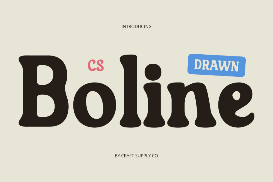 CS Boline Drawn Demo Font · 1001 Fonts