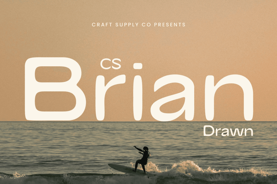 CS Brian Drawn Demo Font · 1001 Fonts