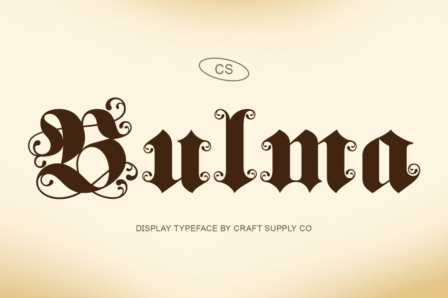 CS Bulma Demo Font · 1001 Fonts