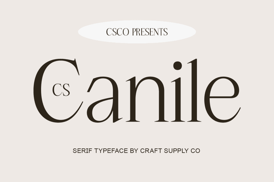 CS Canile Demo Font · 1001 Fonts