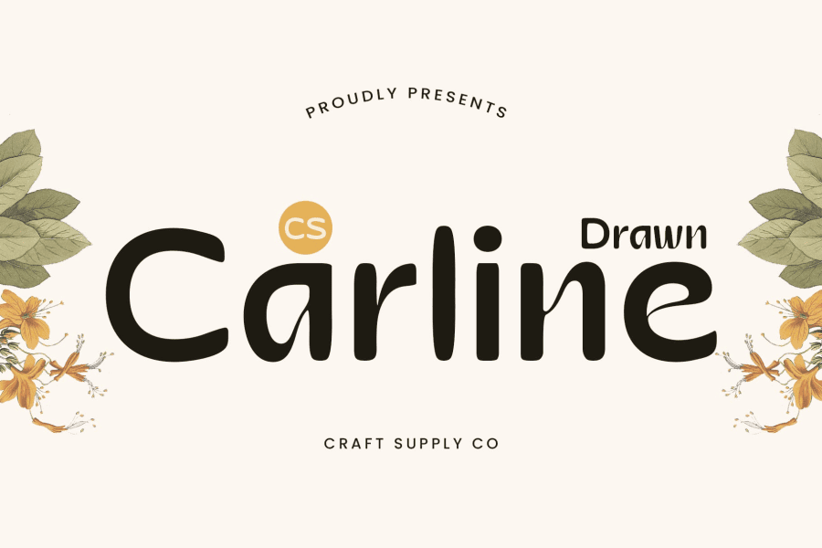 CS Carline Drawn Demo Font · 1001 Fonts