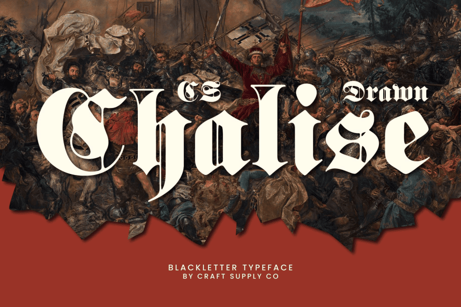 CS Chalise Drawn Demo Font · 1001 Fonts