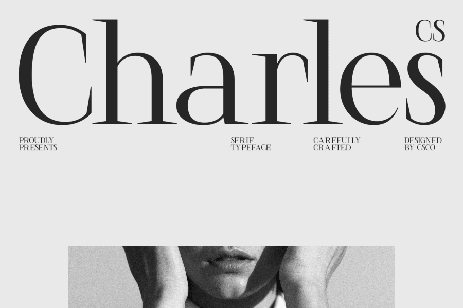 CS Charles Demo Font · 1001 Fonts