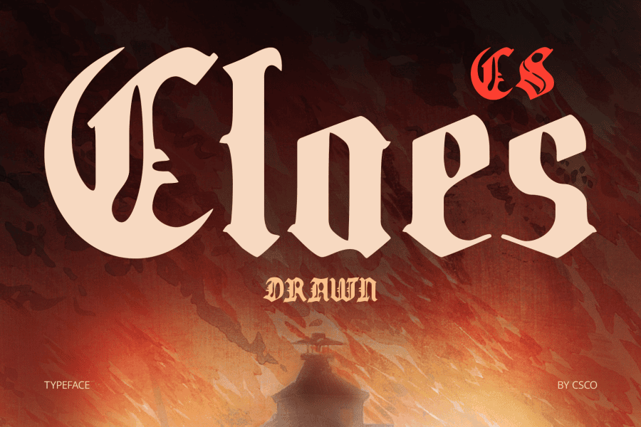 CS Claes Drawn Demo Font · 1001 Fonts