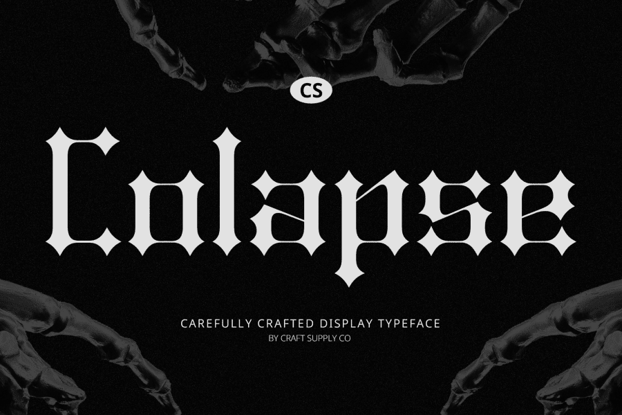 CS Colapse Demo Font · 1001 Fonts