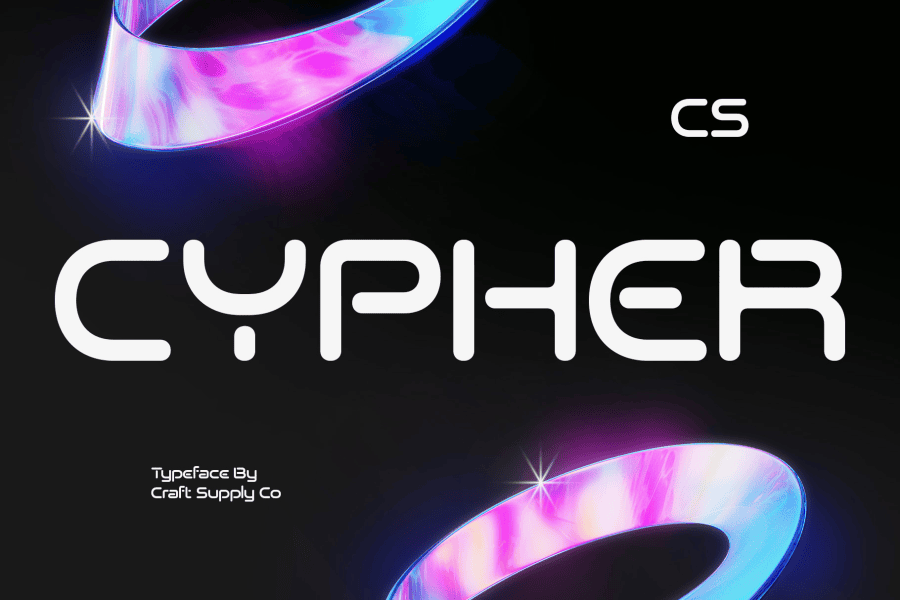 CS Cypher Demo Font · 1001 Fonts