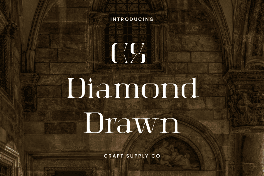 CS Diamond Drawn Demo Font · 1001 Fonts
