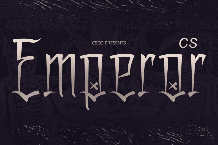 CS Emperor Demo Font · 1001 Fonts
